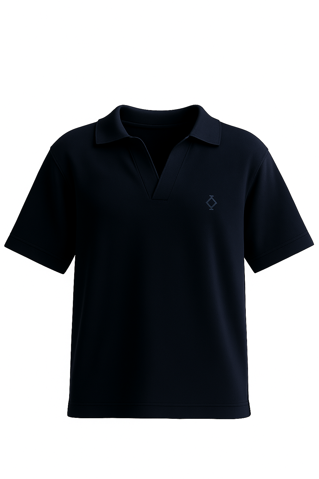 Officially Casual Navy Blue Polo Tee