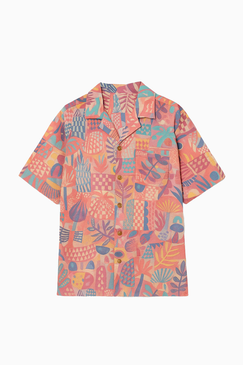 Pink Tribe Printed Shirt